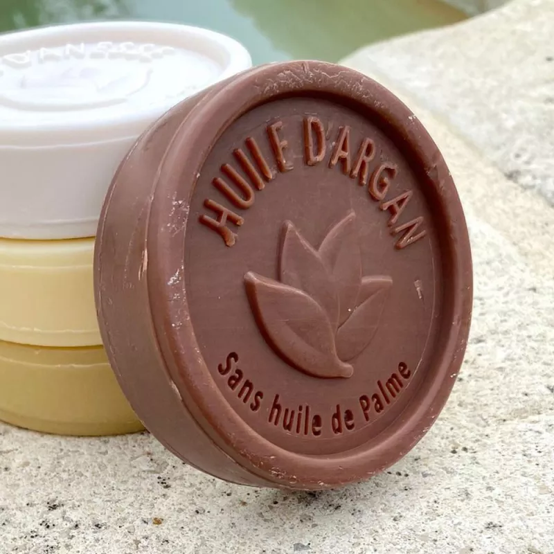 Round Soap 25g Argan Oil - Palm Oil Free | Shop