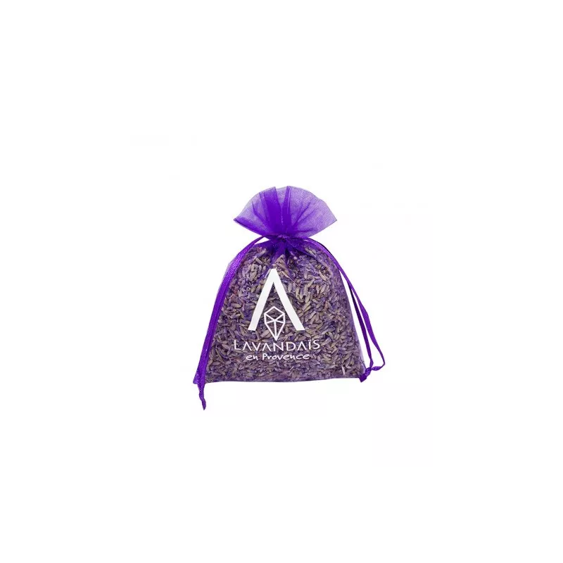Lot de 10 Sachets Vides en Organza Violet – À Remplir