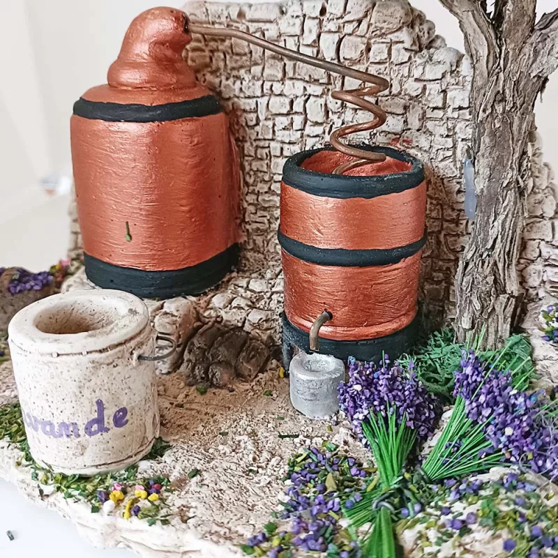 Décor de Crèche - Alambic & Lavandes